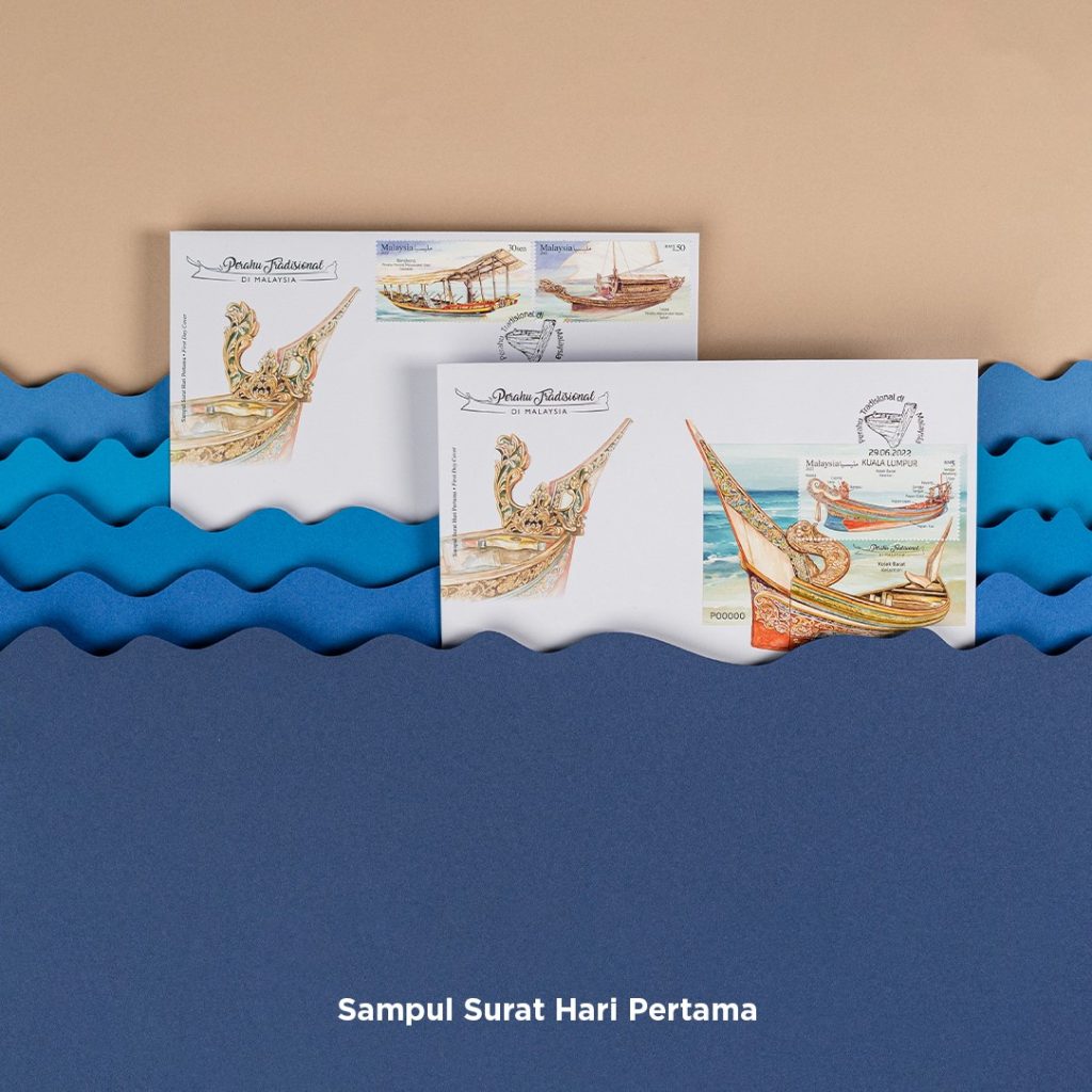 Pos Malaysia Keluarkan Setem Edisi Khas Koleksi Perahu Tradisional Malaysia